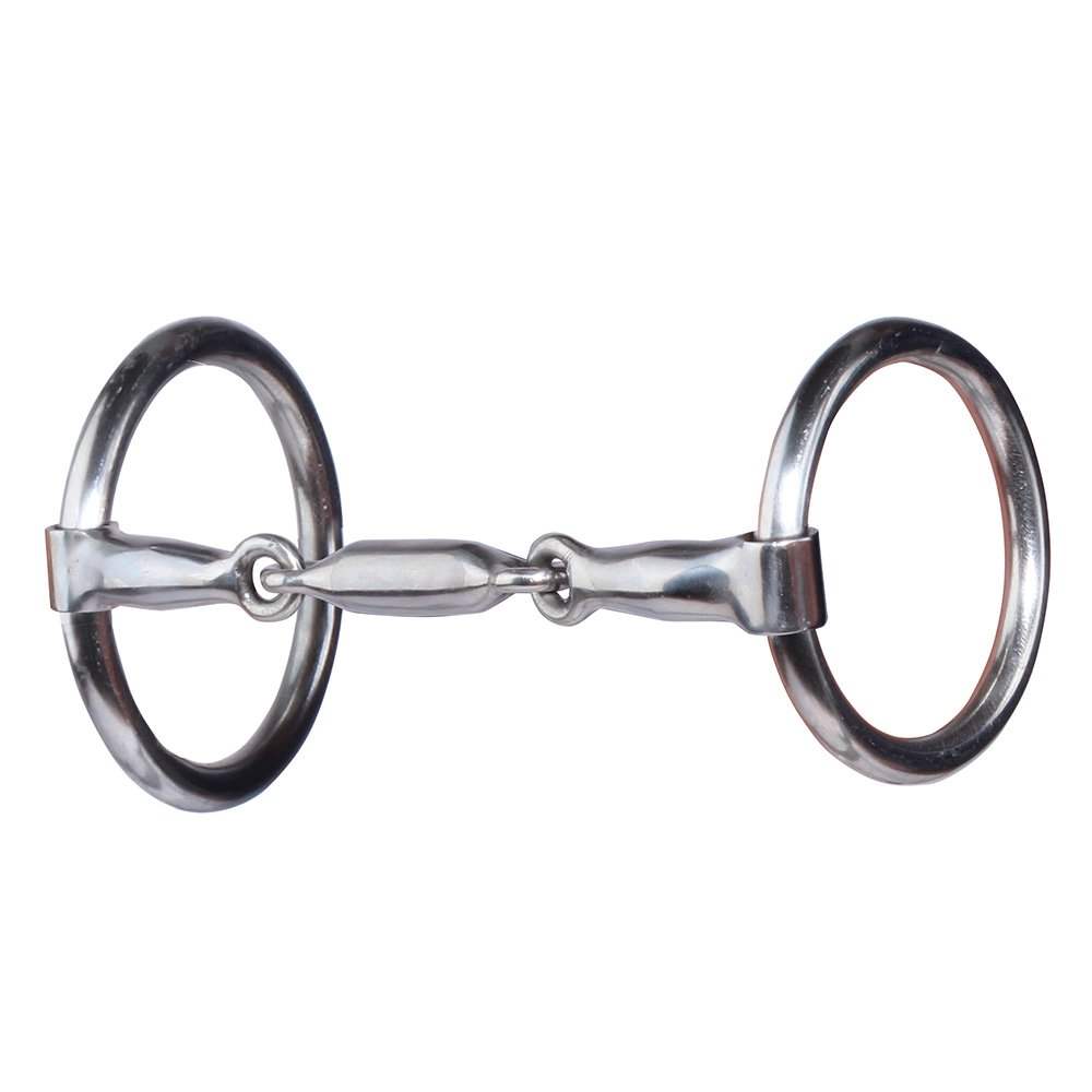 Professionals Choice Pro Three Piece O-Ring Snaffle Bit
