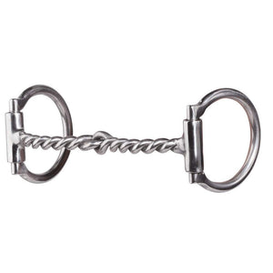 Professionals Choice Pro Twisted Wire D-Ring Snaffle Bit