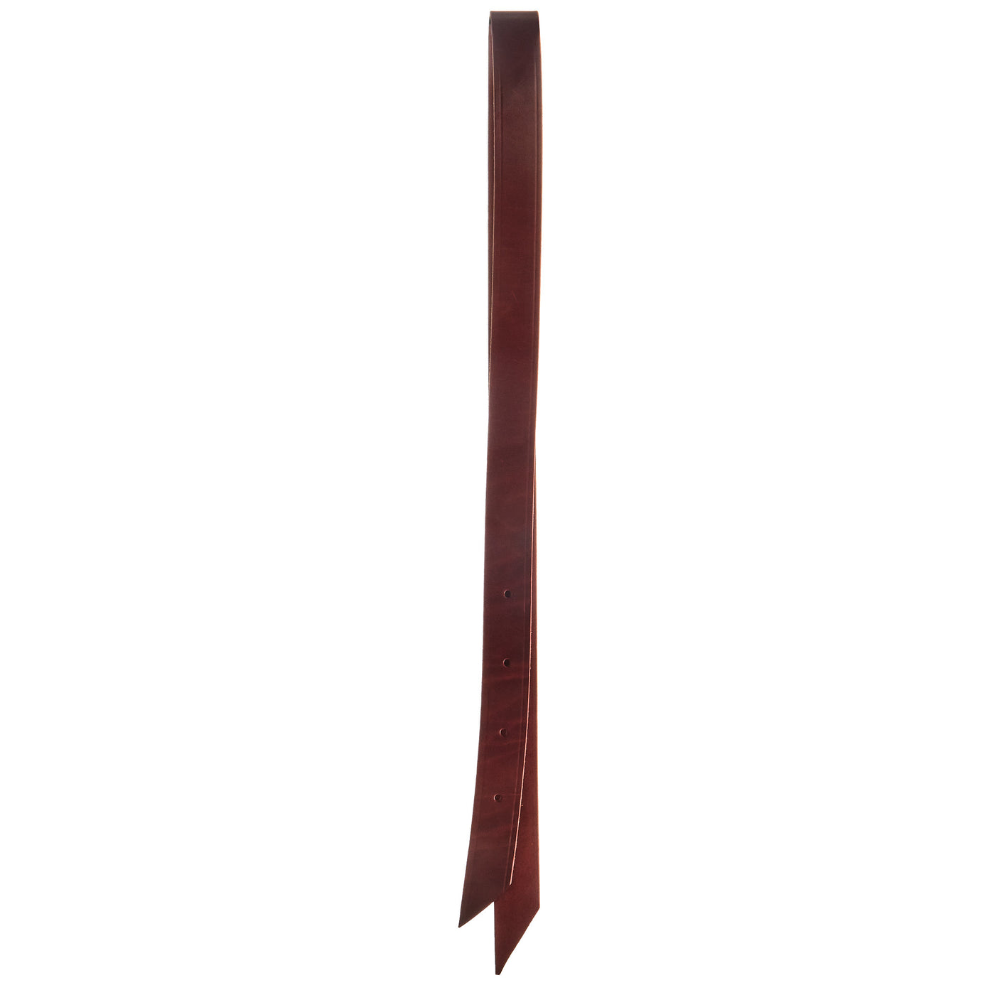 Reinsman Burgundy Leather Latigo Half Breed Off Billet Saddle Strap
