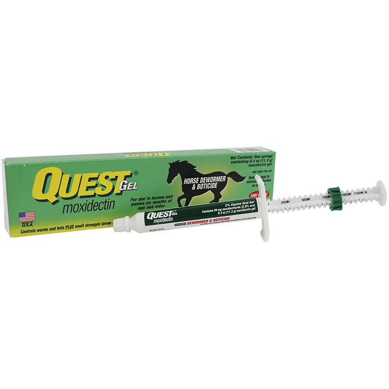Zoetis Animal Health Quest Gel Equine Dewormer