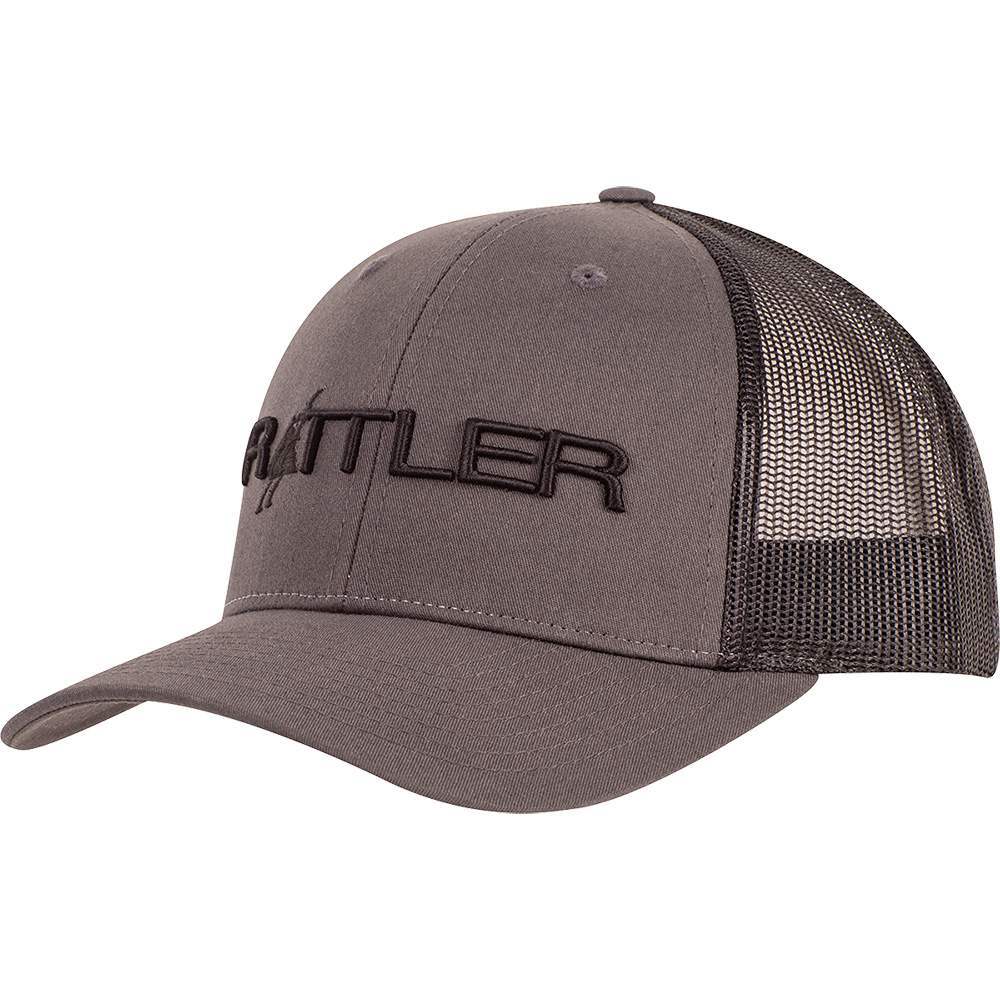Rattler Ropes Charcoal and Black Embroidered Logo Cap