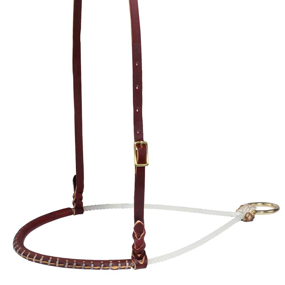 Professionals Choice Professional's Hand Laced 1/4in Rope Noseband