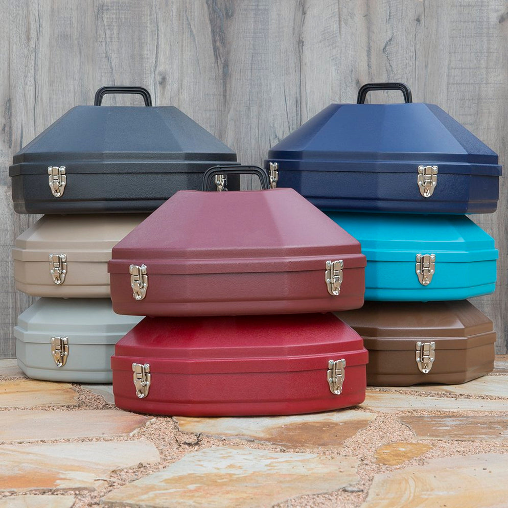 Hat Cans By Formco Black Stackable Western Hat Can