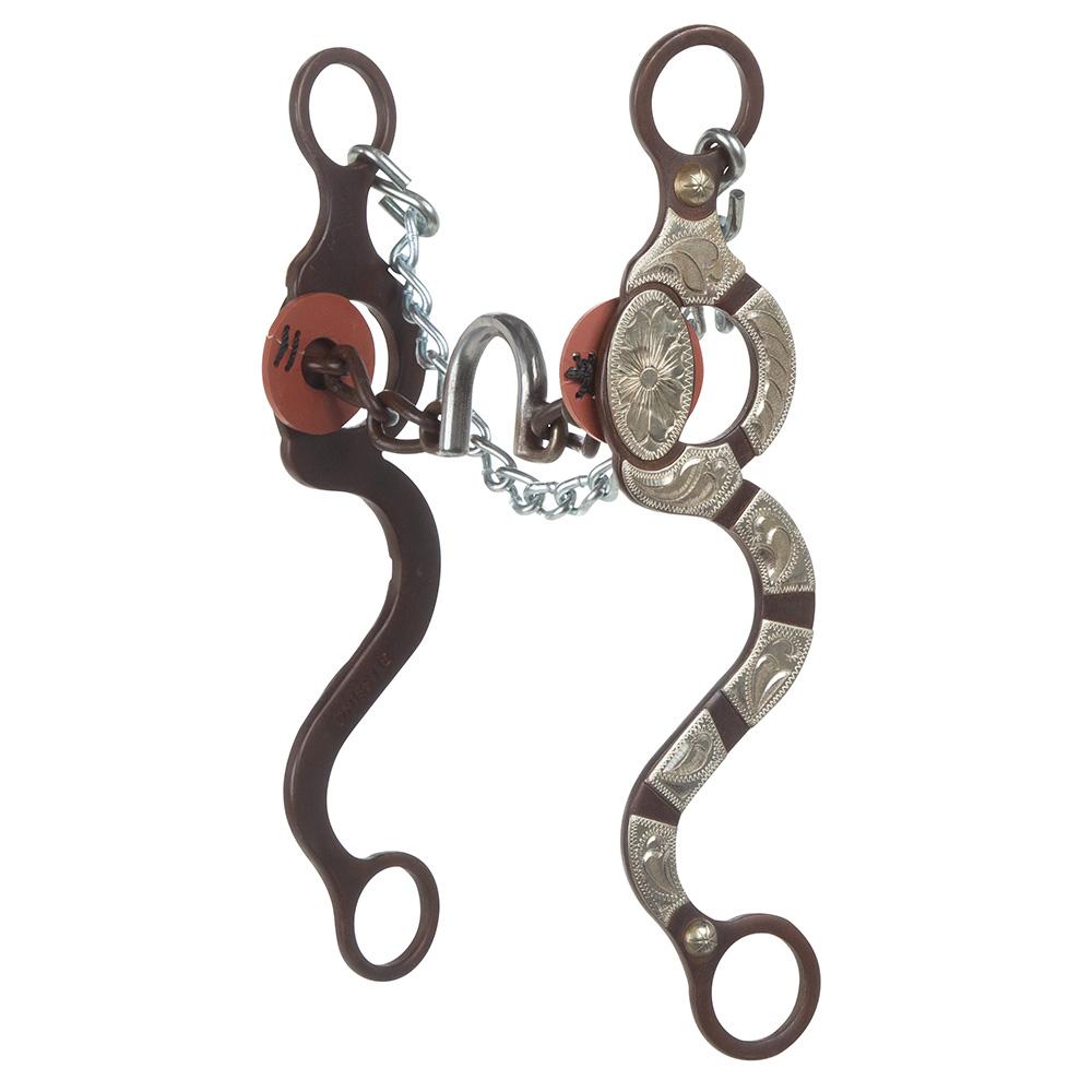 Blessing Bits Antique S-Style Chain Port Bit