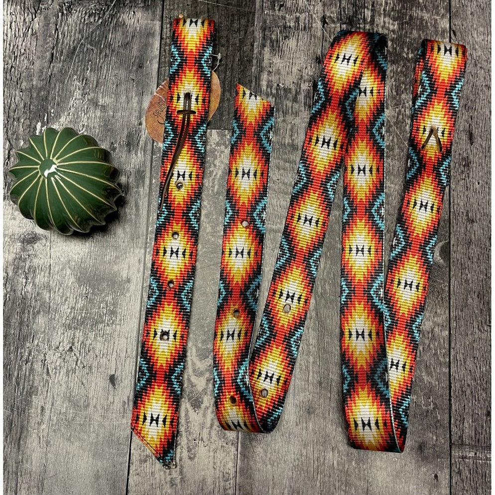 Schulz Equine Nylon Latigo and Off Billet Strap Set