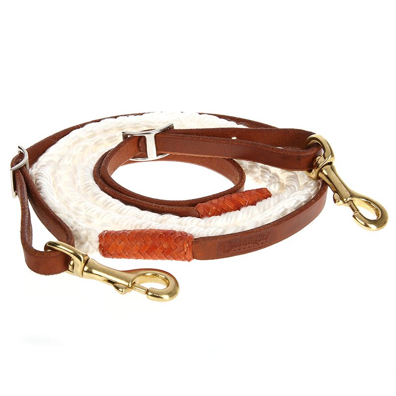 Martin Saddlery Hand Braided Rope Rein