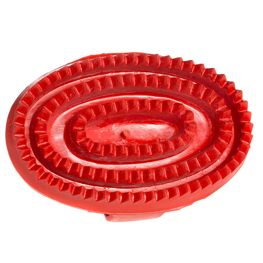 Partrade Trading Corporation Junior Soft Rubber Curry Comb Red