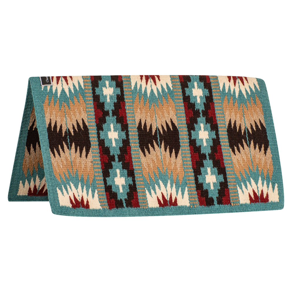 Classic Woven Wool 34x38 Saddle Blanket
