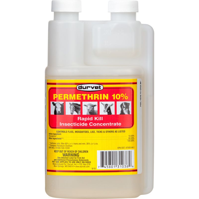 Durvet Permethrin 10% Concentrate 32oz