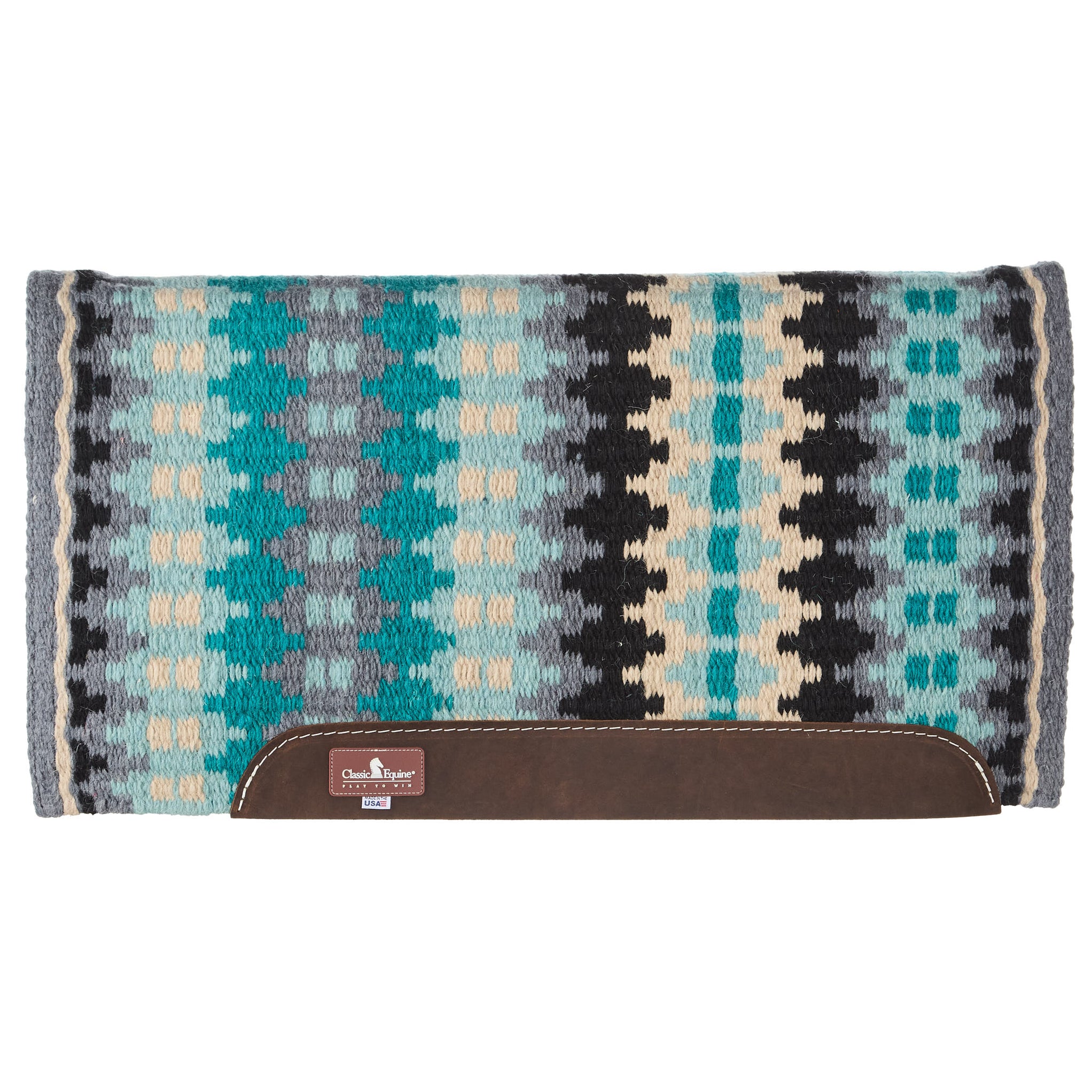 Classic 32x34 Straight Blanket Top Felt Bottom Saddle Pad