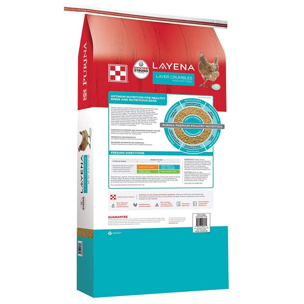 Purina Animal Nutrition Layena Crumbles 50lb