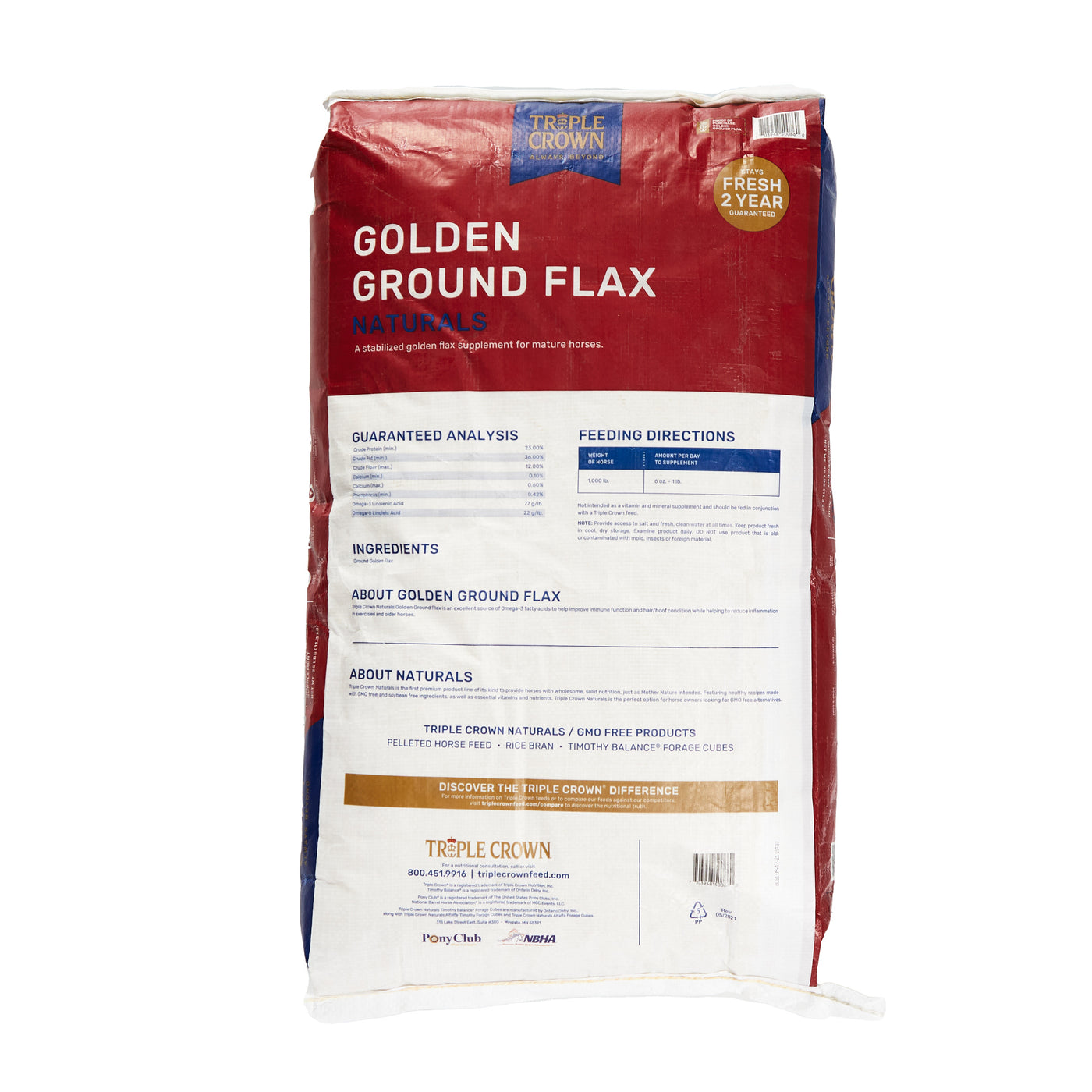 Triple Crown Feed TRIPLE CROWN GOLDEN GROUND FLAX