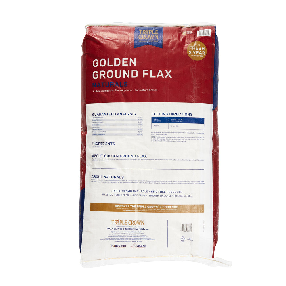 Triple Crown Feed TRIPLE CROWN GOLDEN GROUND FLAX