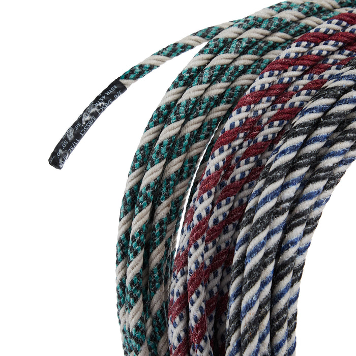 310 Ranch Life Assorted Colors Waxed Cotton 40ft Ranch Rope