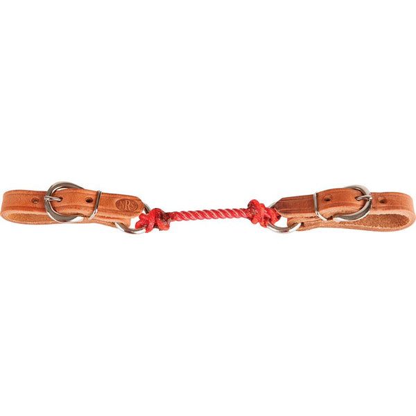 NRS Tack Red Rope Bit Curb Strap
