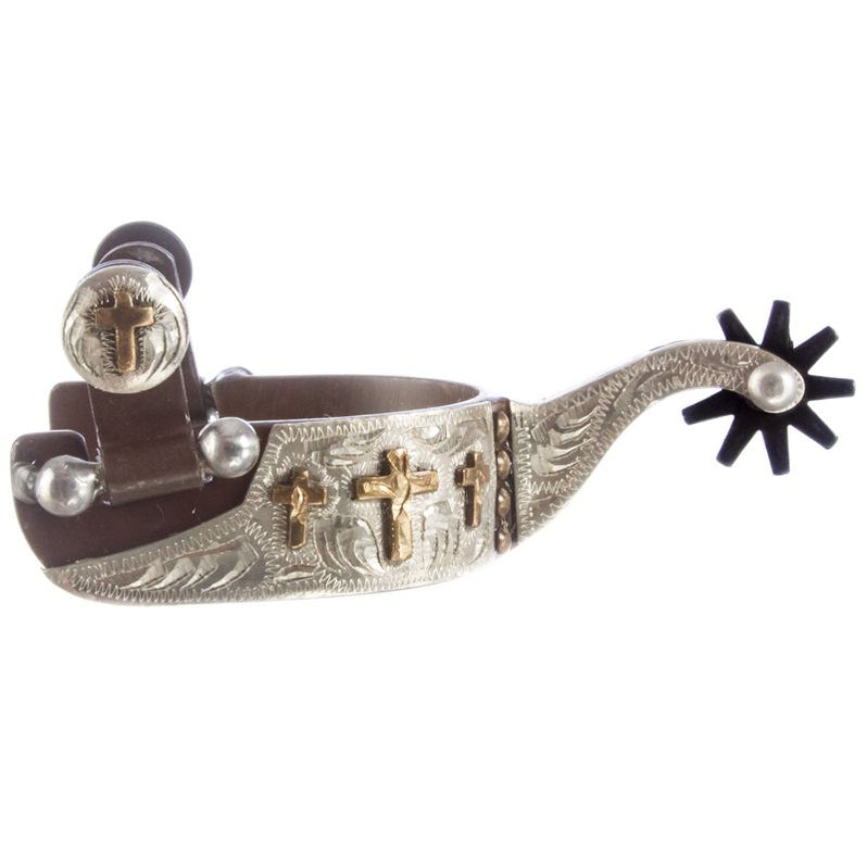 Tough 1 Youth Gold and Triple Cross Spurs