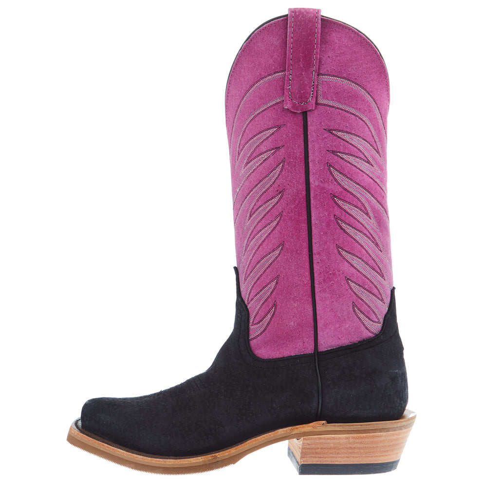 Anderson Bean Womens Ride Ready Black Carpincho 13In Hot Pink Sinsatio