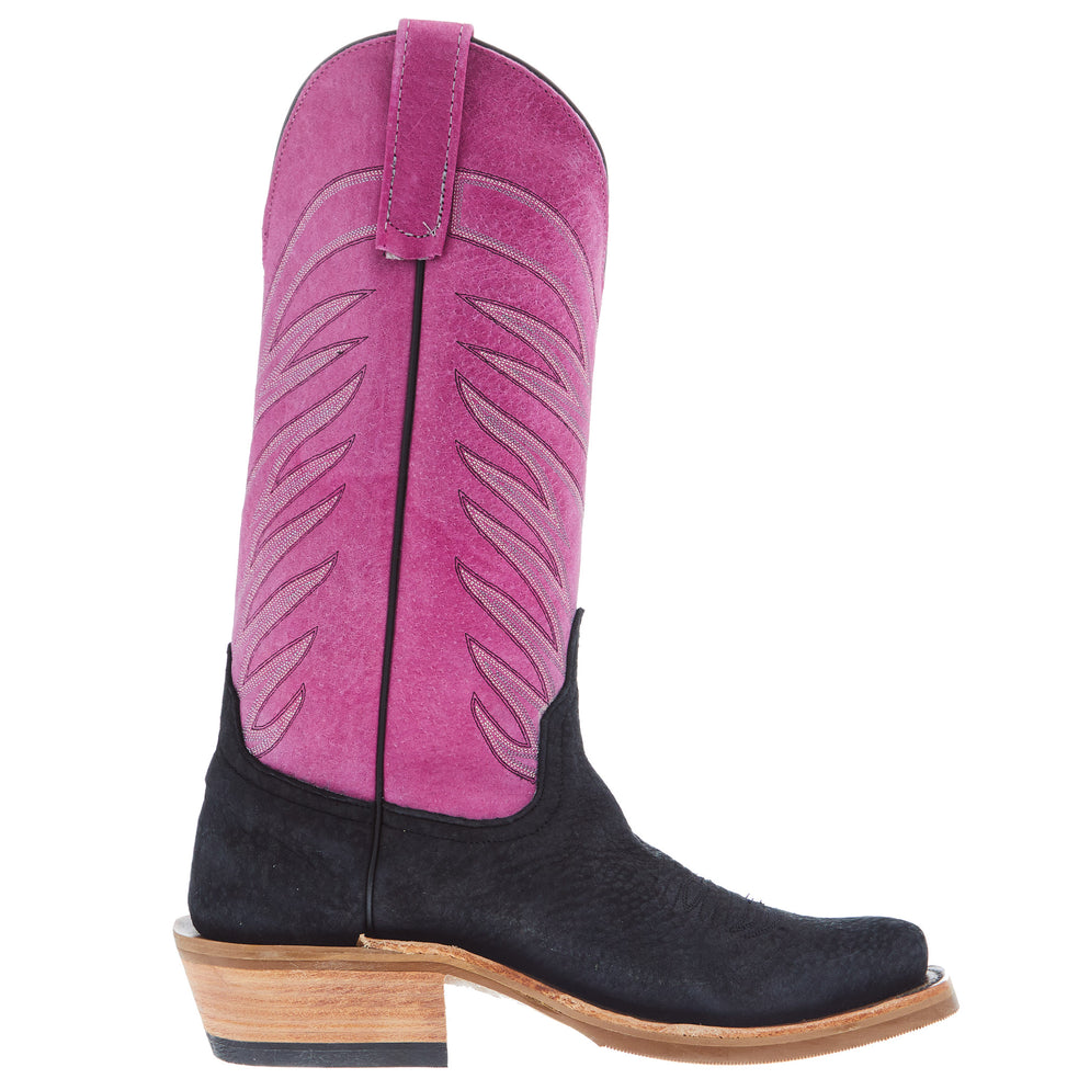 Anderson Bean Womens Ride Ready Black Carpincho 13In Hot Pink Sinsatio