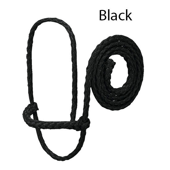 Weaver Leather Leather Poly Rope Sheep Halter Lime Green Hurricane Blu