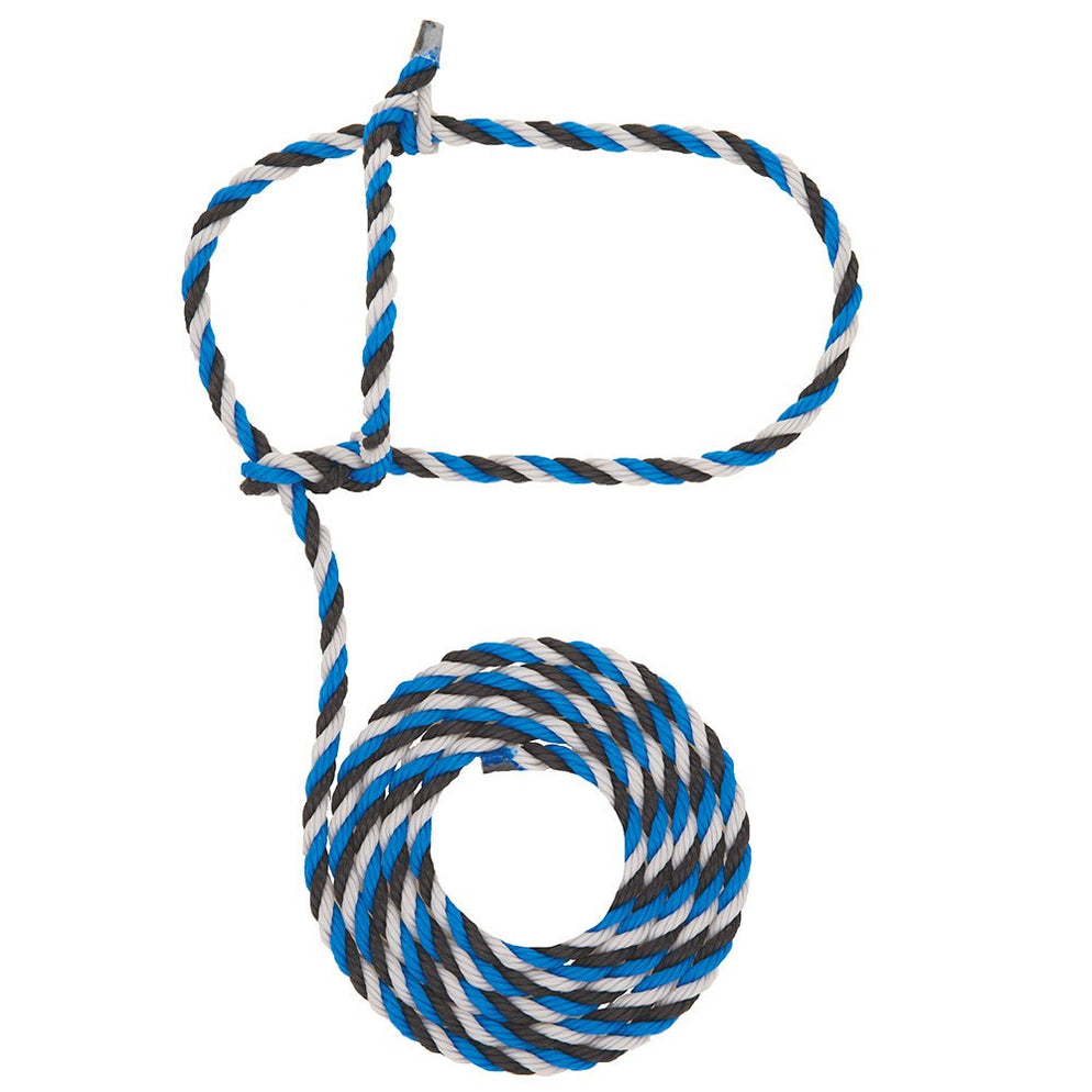 Weaver Livestock Leather Poly Rope Halter Cow