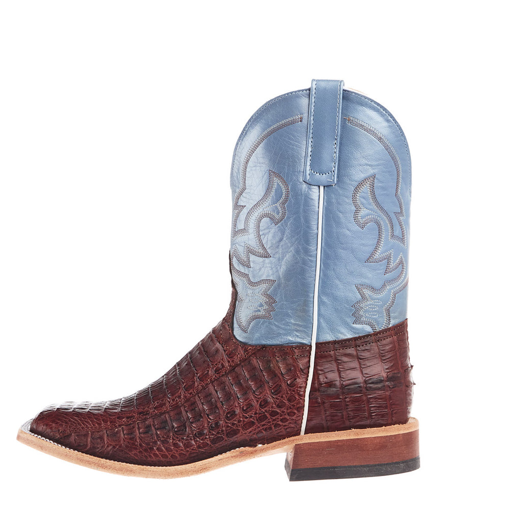 Anderson Bean Men's Rust Hornback Caiman 13In Bellflower Lustre Top Bo