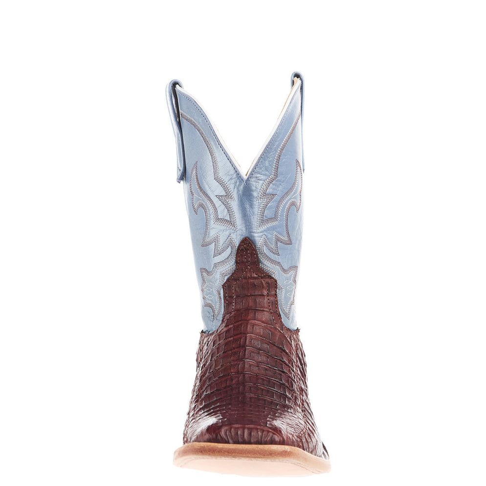 Anderson Bean Men's Rust Hornback Caiman 13In Bellflower Lustre Top Bo
