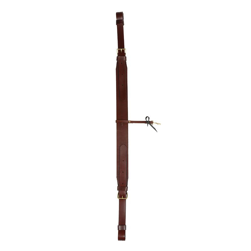 Circle Y Saddlery Walnut 3in. Flank Cinch w/ Brass Hardware