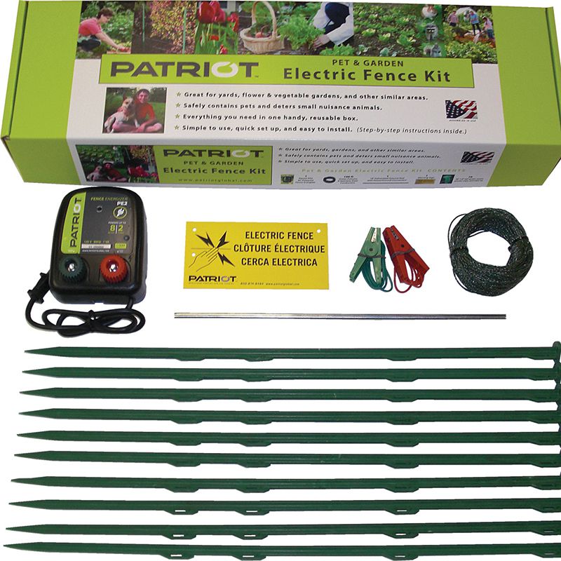 Patriot Fencing Pet Garden Electric Fence Kit — NRS