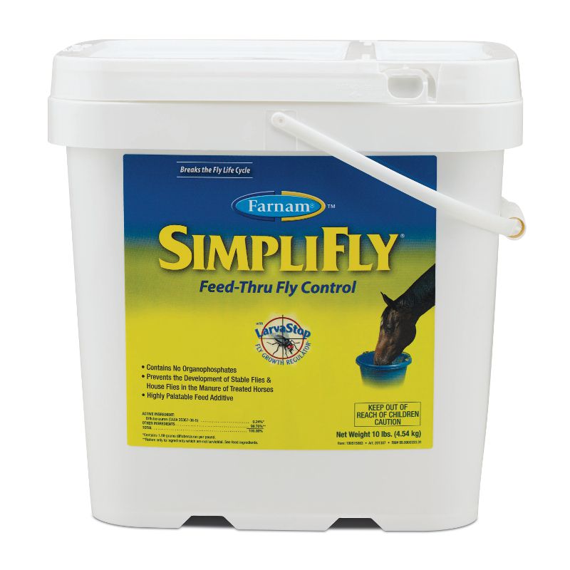 Farnam Simplifly with Larvastop Feed -Thru Fly Control
