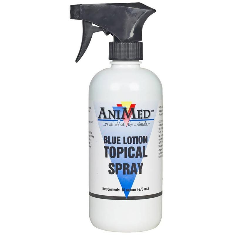 Animed Blue Lotion Topical Spray 16oz