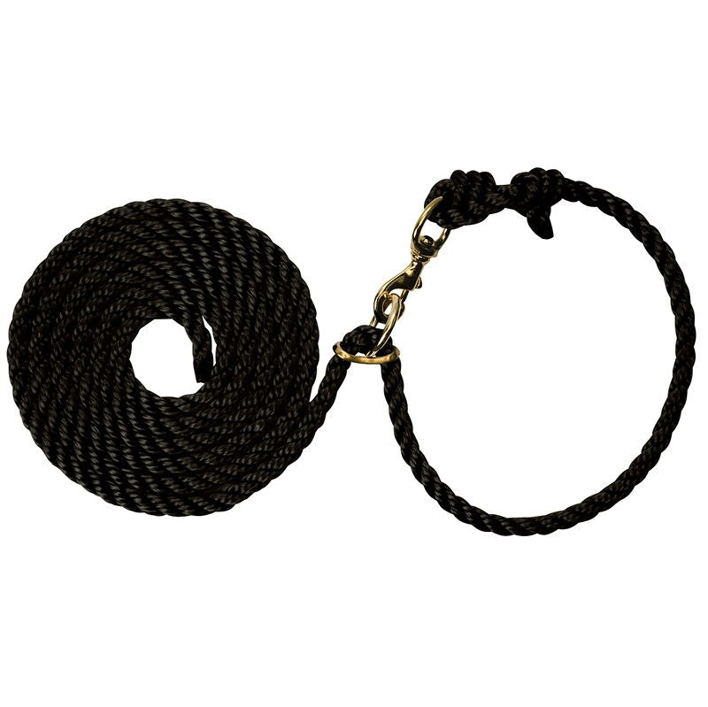 Weaver Leather Leather Adjustable Poly Black Neck Rope