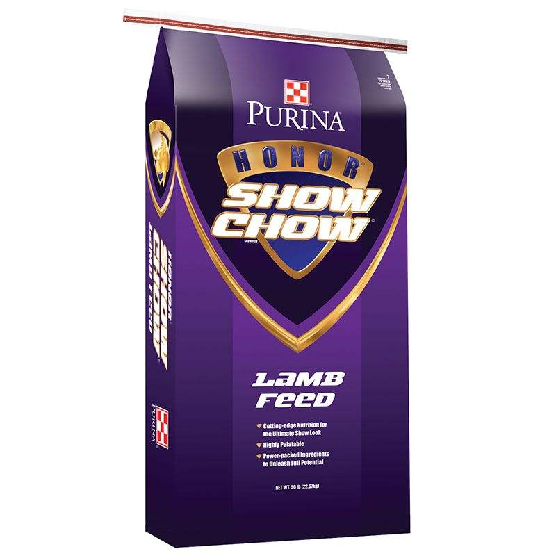 Purina Animal Nutrition Honor Show Chow Show Lamb Grower 15 DX 50lb