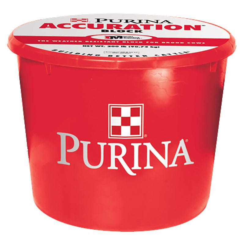 Purina Animal Nutrition Accuration Block 200lb