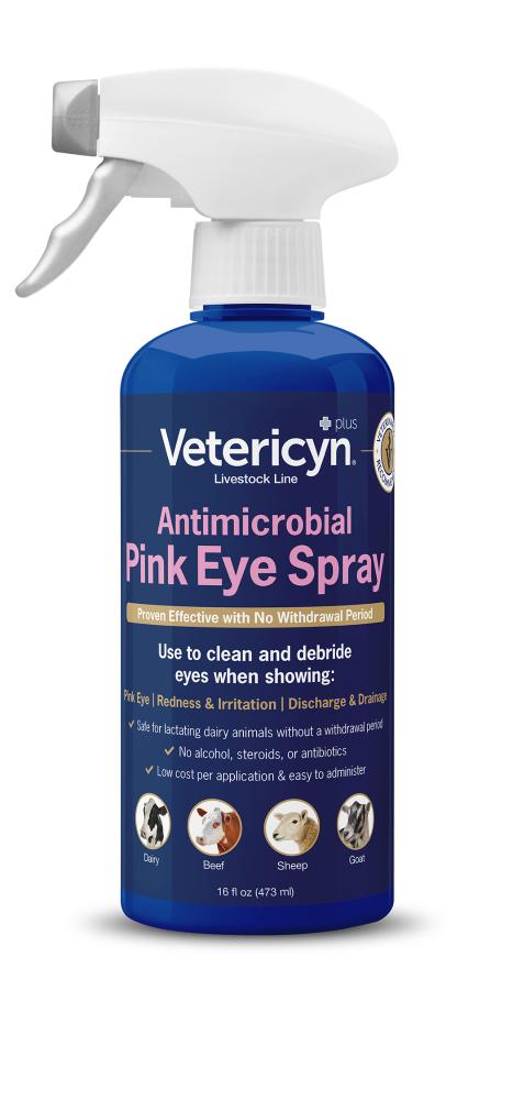 Vetericyn Plus All Animal Pink Eye Spray 16oz