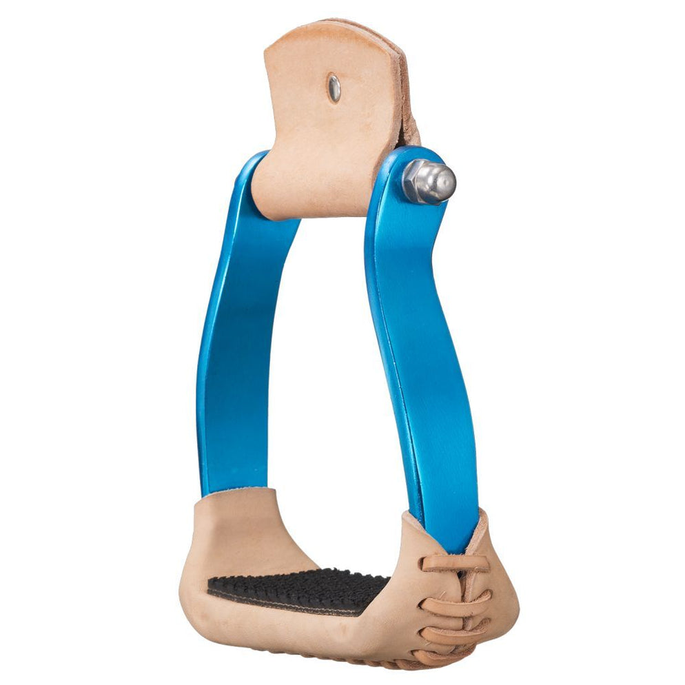 Tough 1 Colored Aluminum Barrel Racing Stirrups