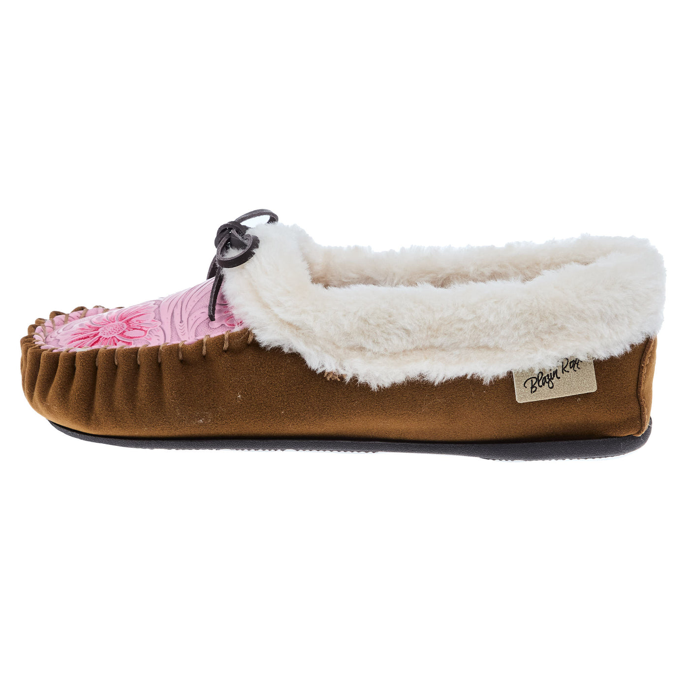 Blazin` Roxx Women`s BR Pink Rose Moccasin