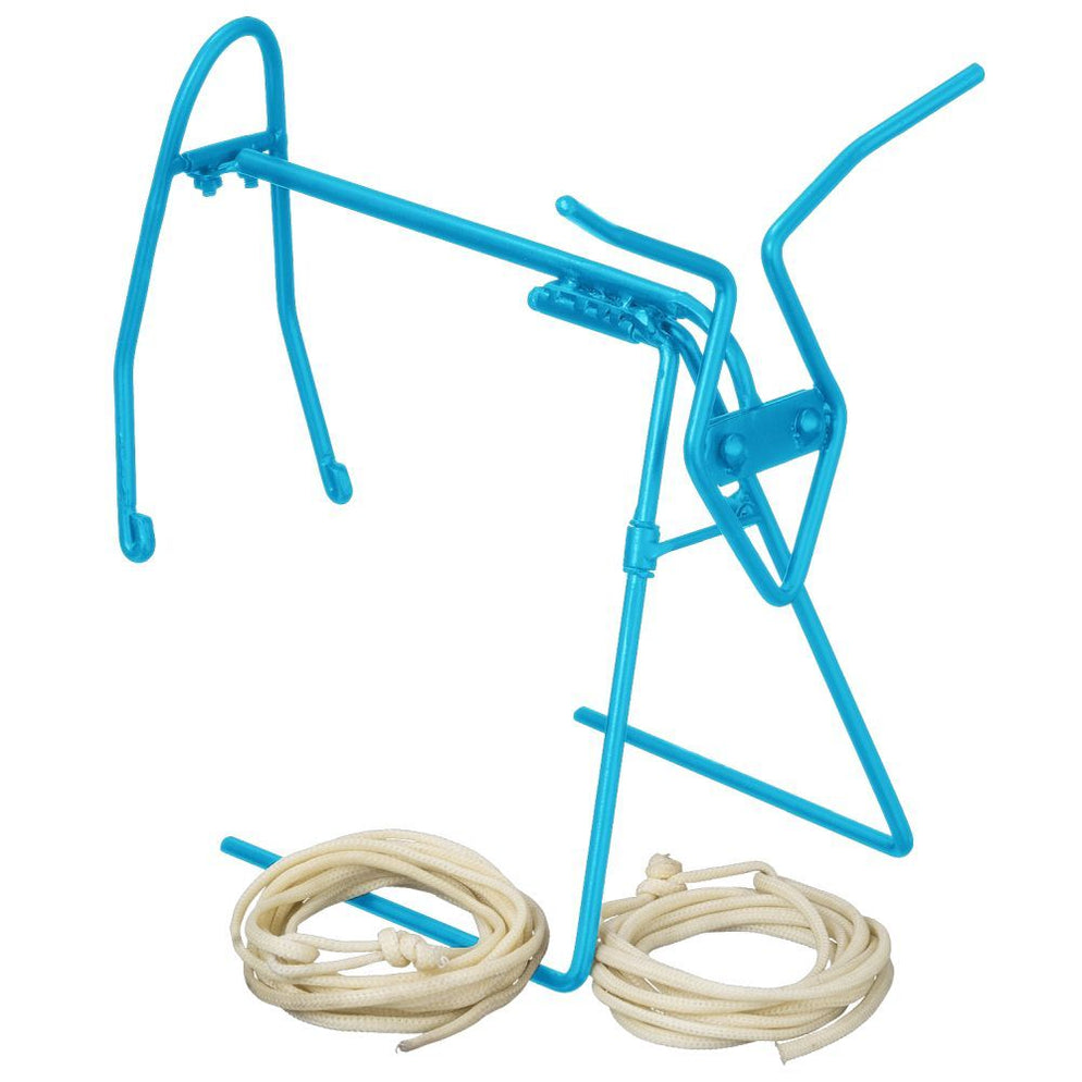 Tough 1 JT International Turquoise Toy Roping Dummy with Two Ropes