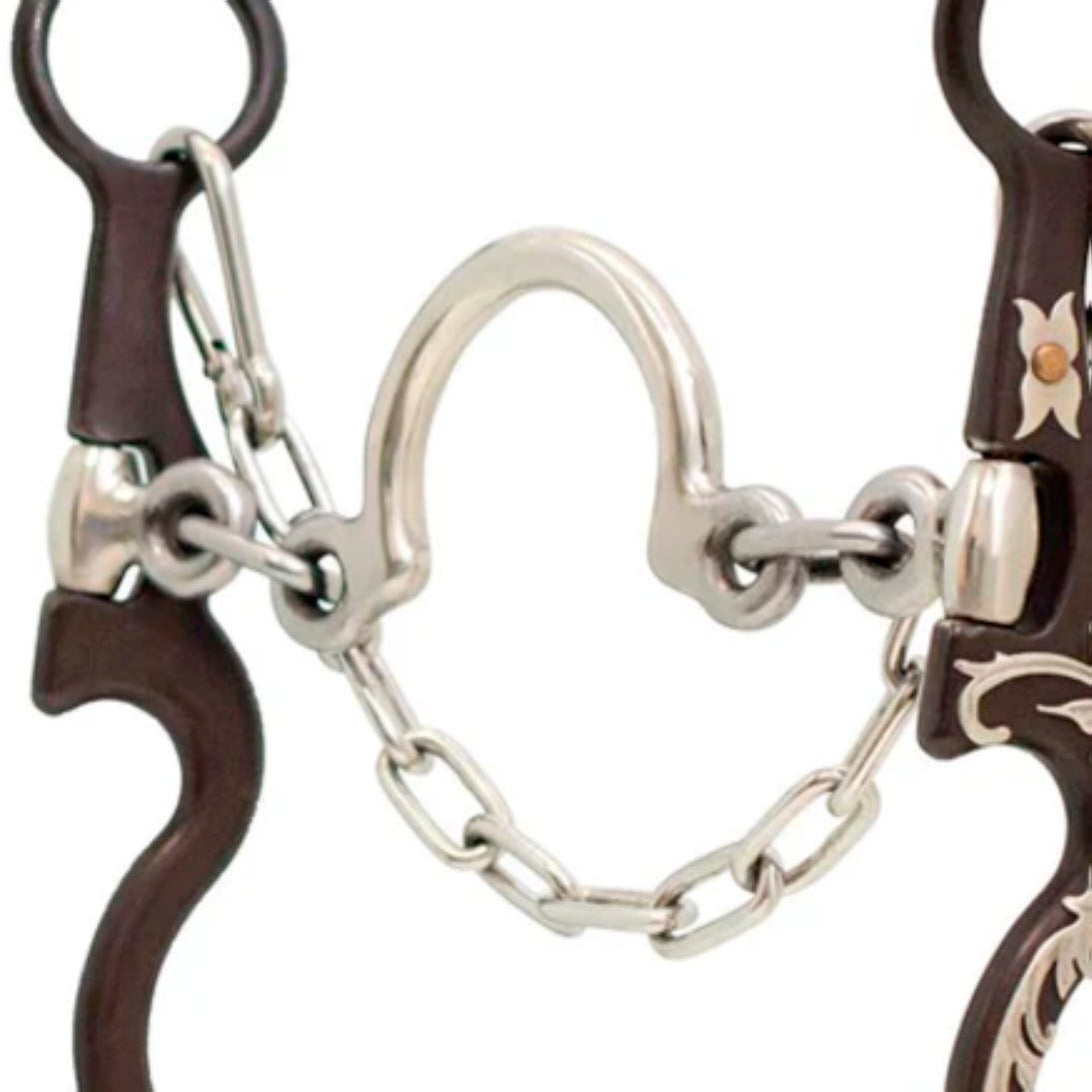 Cowboy Tack Tyler Magnus Series Chain C Port Bit