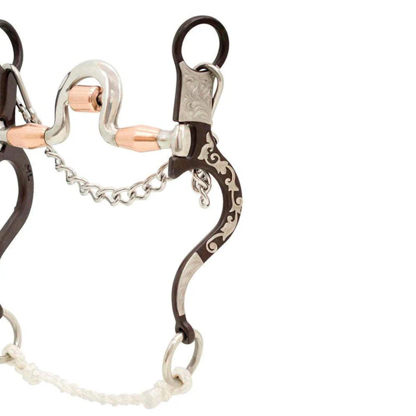 Cowboy Tack Tyler Magnus Series Loose Ring Port Spoon Bit