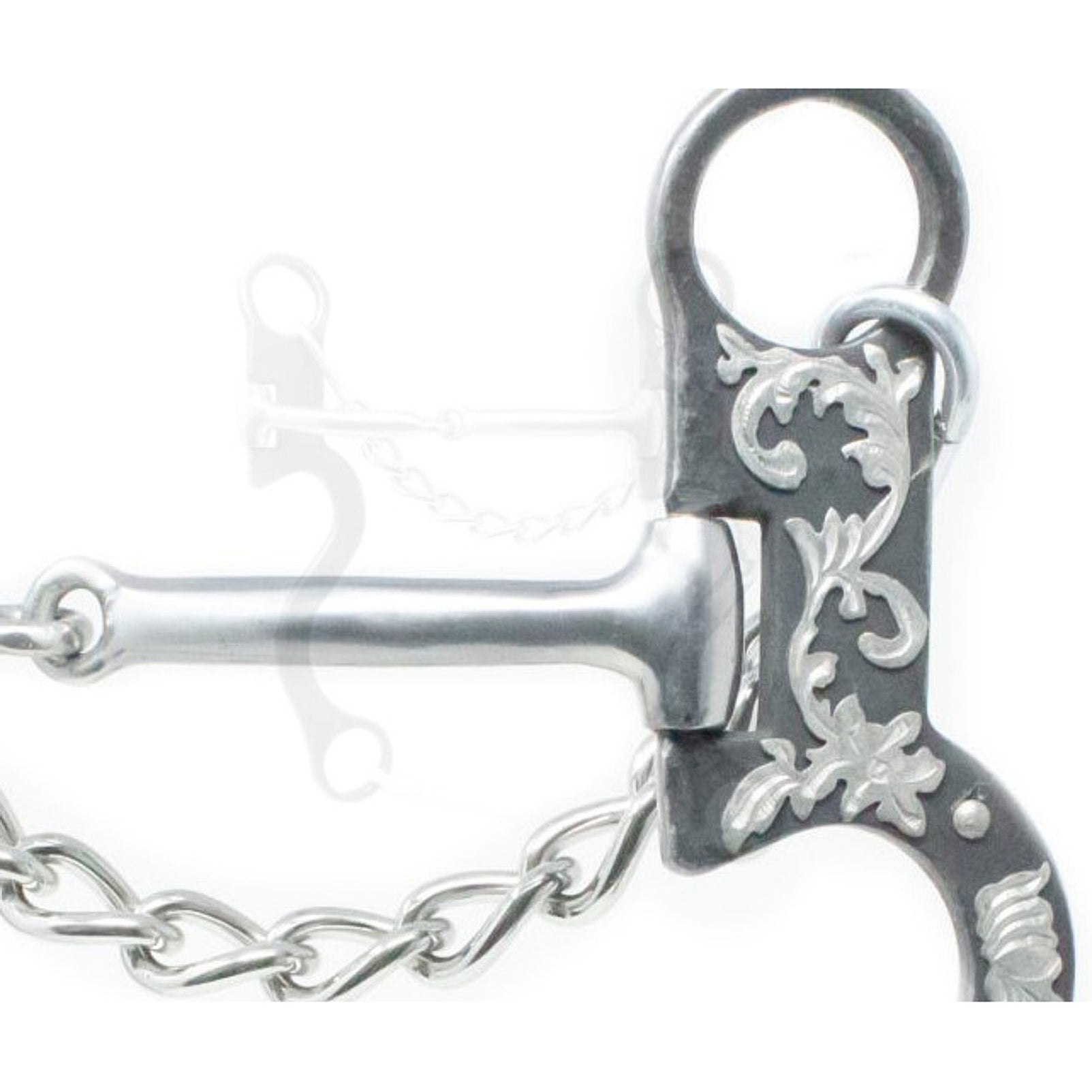 Cowboy Tack Walt Woodard Legend Collection Snaffle Long Shank Bit