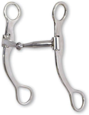 Classic 7 1/2in Stainless Cheek Smooth Snaffle Bit