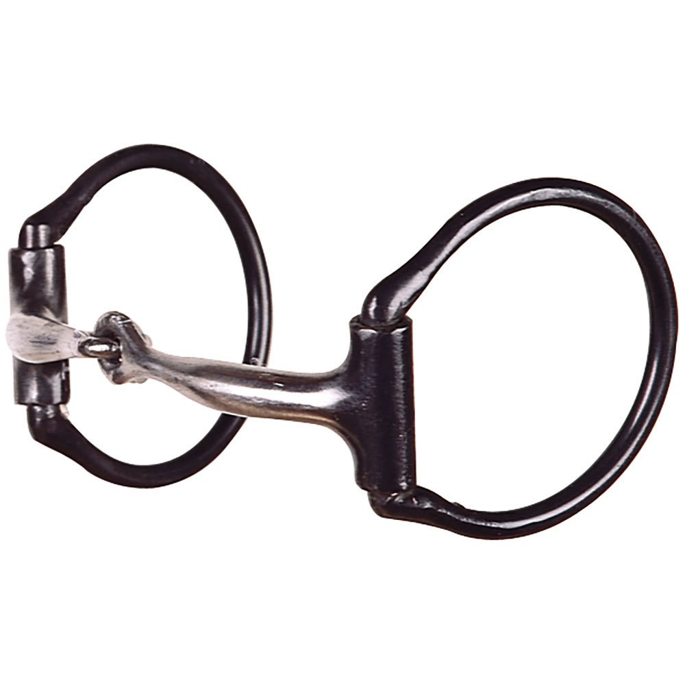 Dutton Bits Traditional 3/8in. Smooth Offset D-Ring Snaffle Bit