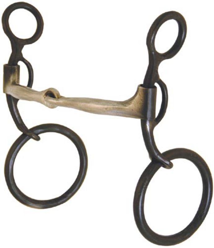 Dutton Old Cowboy Smooth Snaffle Bit | Purchase A Dutton Old Cowboy Horse Snaffle Bit - NRS