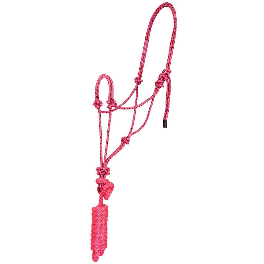 Mustang 5/8in. Rope Halter w/Lead