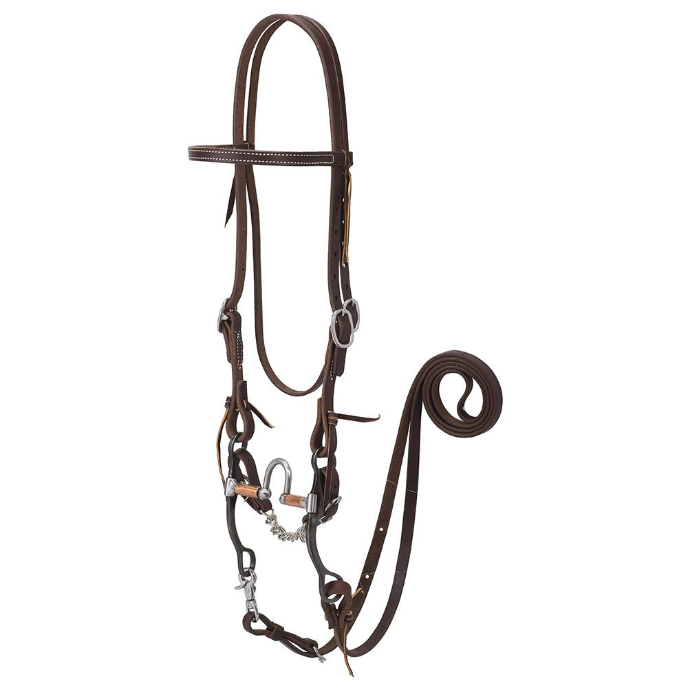 Weaver Leather Working Bridle w/5` Correction Bit
