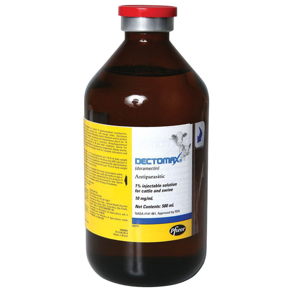 Zoetis Animal Health Dectomax Injectable 1% Solution 500mL