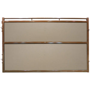 Priefert Premier Stall Panel 12' Solid Poly Installed