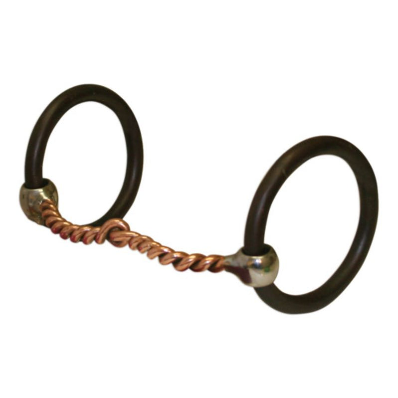 Professionals Choice Bob Avila Copper Twist Mouth Snaffle