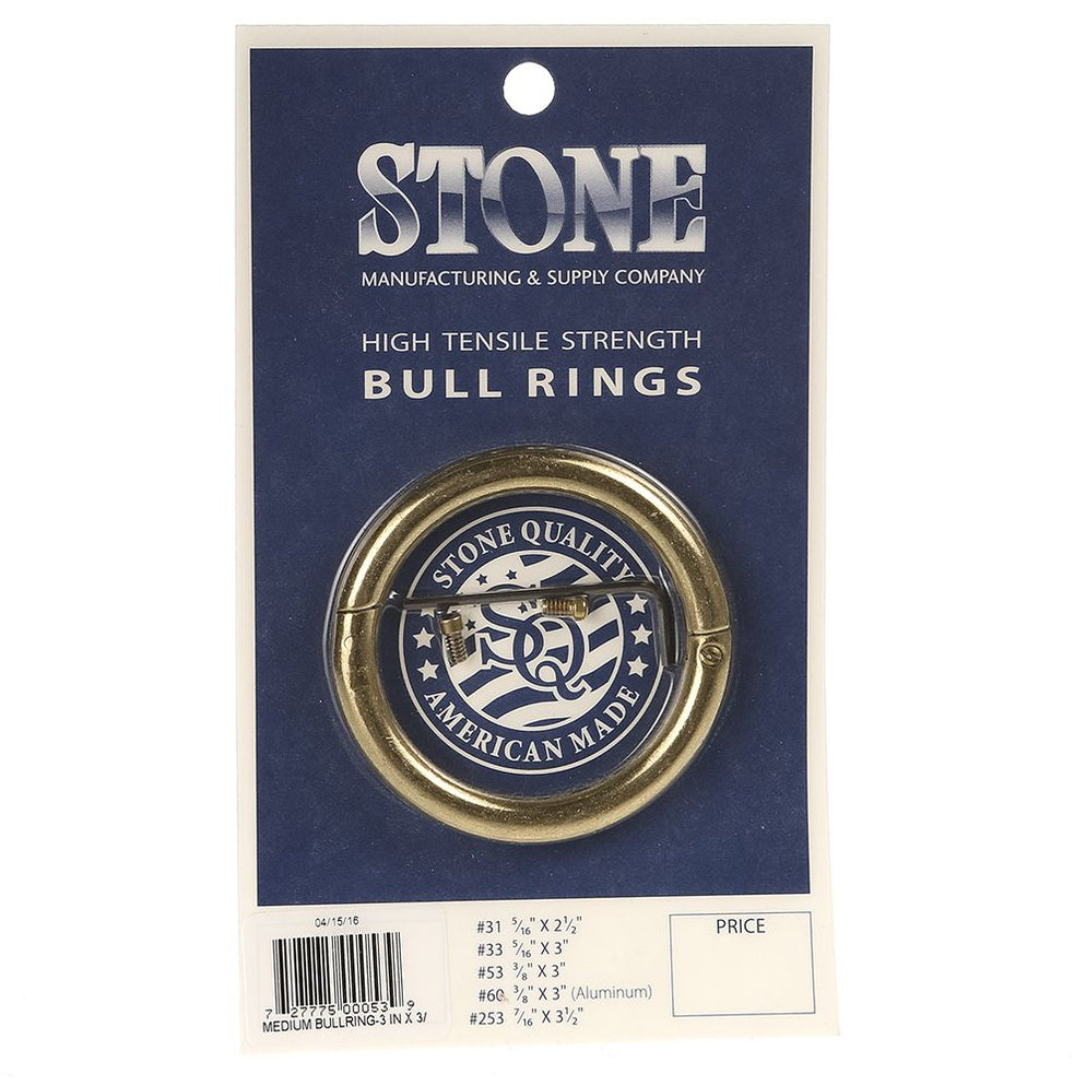 Stone Manufacturing Bull Ring #53 3/8in x 3in