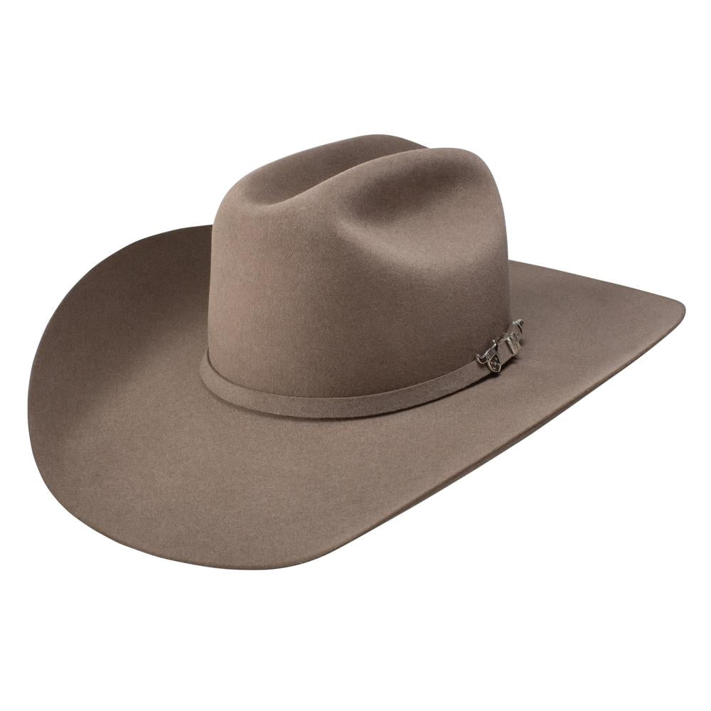 Resistol 6X USTRC Stone 4 /4in. Brim Pre-Creased Felt Cowboy Hat — NRS